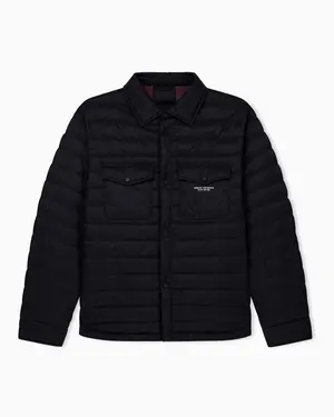 Armani Exchange Quilted Down Jacket - Black