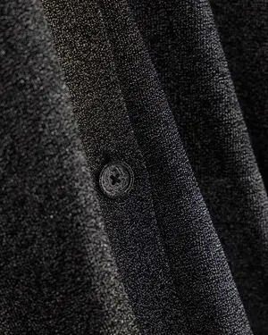 Armani Exchange Metallic Viscose Cardigan