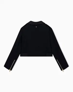 Armani Exchange Cropped Blouson Jacket