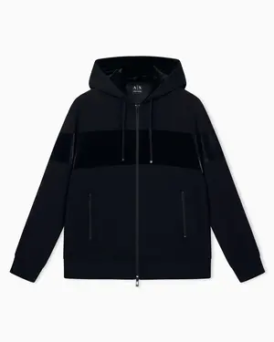 Armani Exchange Sweatshirt In Stretch Modal Jersey
