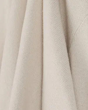 Armani Exchange Regular Fit Viscose And Cashmere Pullover - Beige