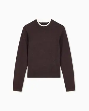 ARMANI EXCHANGE Armani Exchange Regular Fit Viscose And Cashmere Pullover