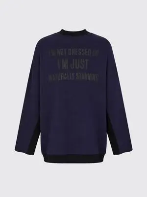 Elisabetta Franchi Virgin Wool Cardigan With Contrast Trims And Logo - Blue