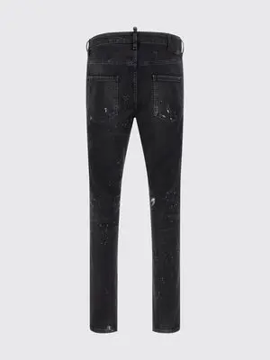 Dsquared2 Mid-rise Skinny Fit Jeans In Stretch Denim
