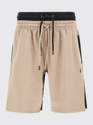 Off-White Diagonals Striped Cotton Jersey Shorts