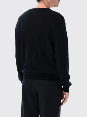 Extreme Cashmere Dropped Shoulder V-neck Sweater - Black