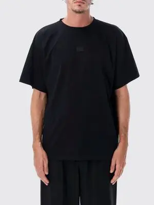 MAISON MARGIELA Short-sleeved Crewneck 100% Cotton T-shirt - Black