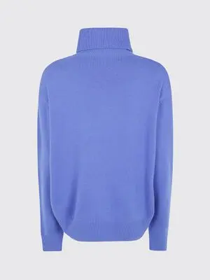 THE FRANKIE SHOP Turtleneck Sweater In Wool And Cashmere With Ribbed Trim