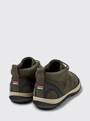 Camper Peu Pista Gm Gore-tex® And Nubuck Outdoor Boots - Green