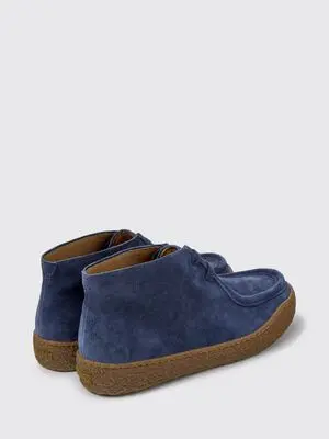Camper Peu Terreno Suede Chukka Boots With Raised Apron Seam