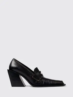 Camper Escandalo Leather Loafers - Black