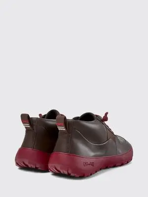 Camper Peu Serra Leather And Gore-tex Ankle Boots With Vibram Sole - Brown