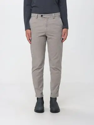 Brunello Cucinelli Slim Fit Cotton Cargo Trousers - Beige