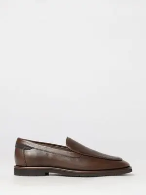 Brunello Cucinelli Smooth Calfskin Loafers With Monili Embellishment