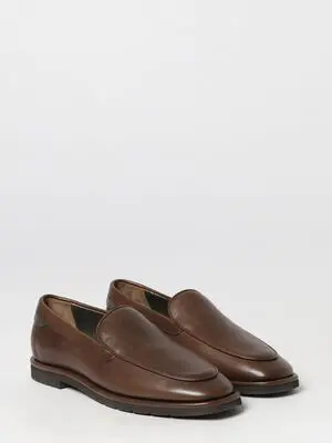Brunello Cucinelli Smooth Calfskin Loafers With Monili Embellishment