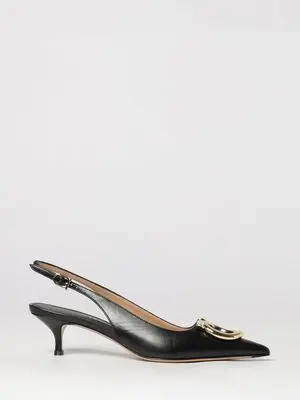 FERRAGAMO Gancini Low Heel Slingback Pumps