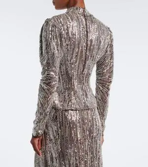 Rabanne Sequined Top
