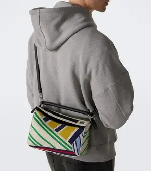 Loewe Puzzle Small Embroidered Shoulder Bag