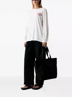 P.E Nation Logo-print Long-sleeve T-shirt