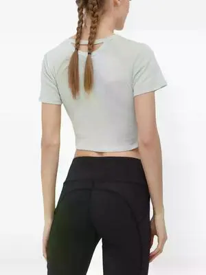 P.E Nation Cut-out Cropped T-shirt - Green