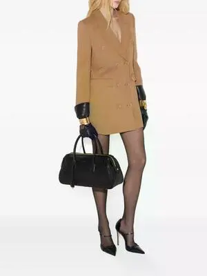 Elisabetta Franchi Flowing Gabardine Dress