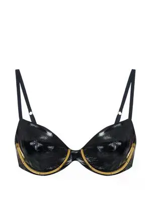 Elisabetta Franchi Bra With Jewel Details - Black