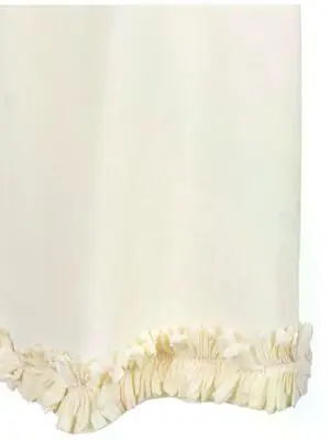 Miu Miu Embroidered Marocain Crepe Dress