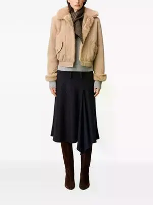Claudie Pierlot Faux-fur Trim Parka