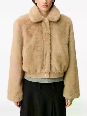 Claudie Pierlot Faux-fur Trim Parka