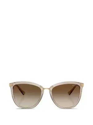 RALPH EYEWEAR Cat-eye-frame Sunglasses - Neutrals