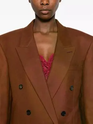 Saint Laurent Double-breasted Cashmere Jacket
