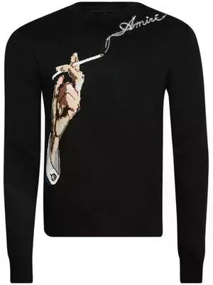 AMIRI AMIRI Smoke Merino Jumper