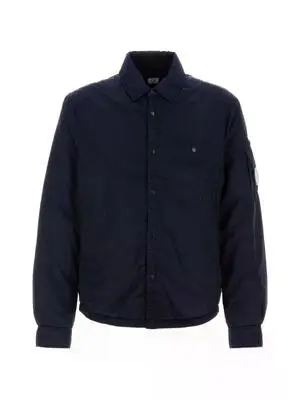 C.P. COMPANY Chrome-r Lens Padded Button Overshirt