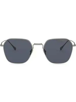 Giorgio Armani Square-frame Tinted Sunglasses - Grey