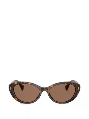 POLO RALPH LAUREN EYEWEAR Cat-eye Sunglasses - Brown