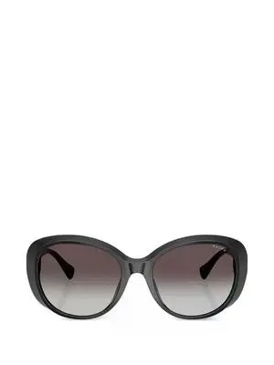 POLO RALPH LAUREN EYEWEAR Round-frame Sunglasses - Black