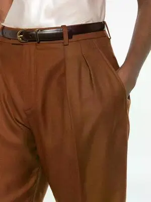 Saint Laurent Pleated Bermuda Shorts
