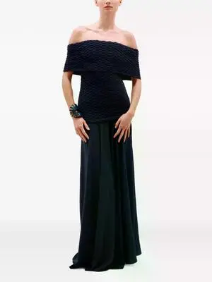 Silvia Tcherassi Taylor Off-the-shoulder Maxi Dress