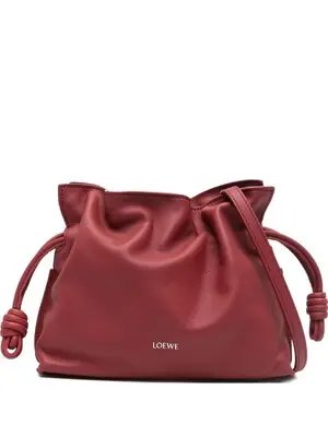 Loewe Flamenco Mini Leather Clutch