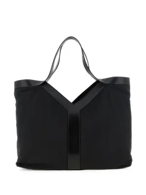 Saint Laurent Large Nylon Tote Bag - Black