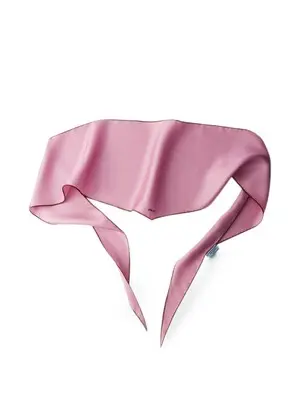 Prada Printed Twill Foulard Green
