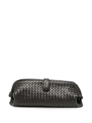 Bottega Veneta Lauren 1979 Leather Clutch - Brown