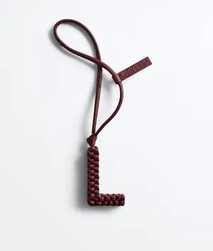 Bottega Veneta Letter L Charm - Bordeaux