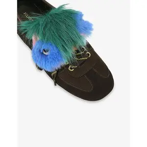Kurt Geiger Wembley Suede Trainers