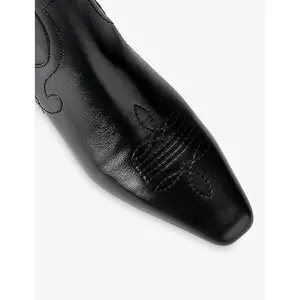 Kurt Geiger Arizona Flat Leather Boots