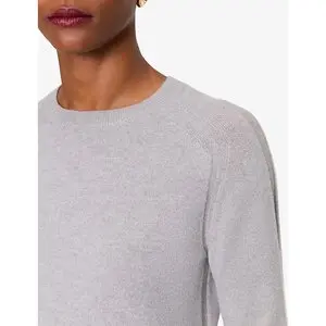 JOSEPH Melby Round-neck Regular-fit Cashmere Jumper