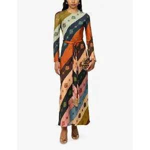 Zimmermann Ascent Bias Woven Maxi Dress