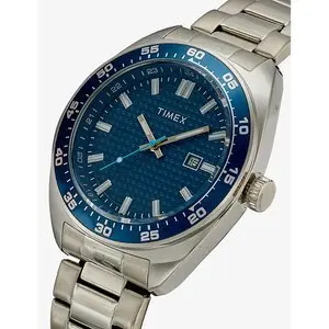 TIMEX Weston Stainless Steel Quartz Watch 45mm