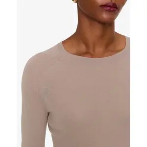 JOSEPH Geras Long-sleeved Cashmere Top