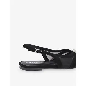 Carvela Lumera Suede Sling-back Courts